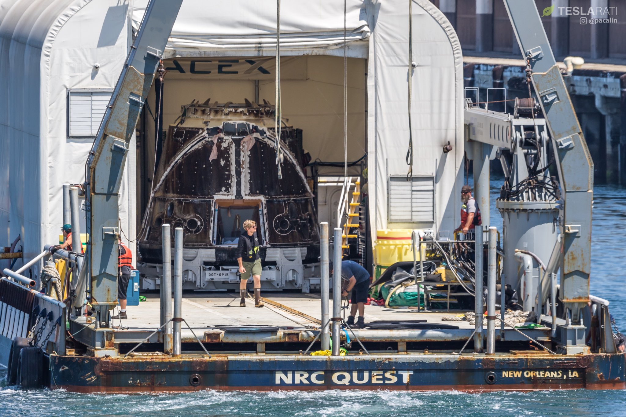 Dragon Recovery | spaceOFFSHORE