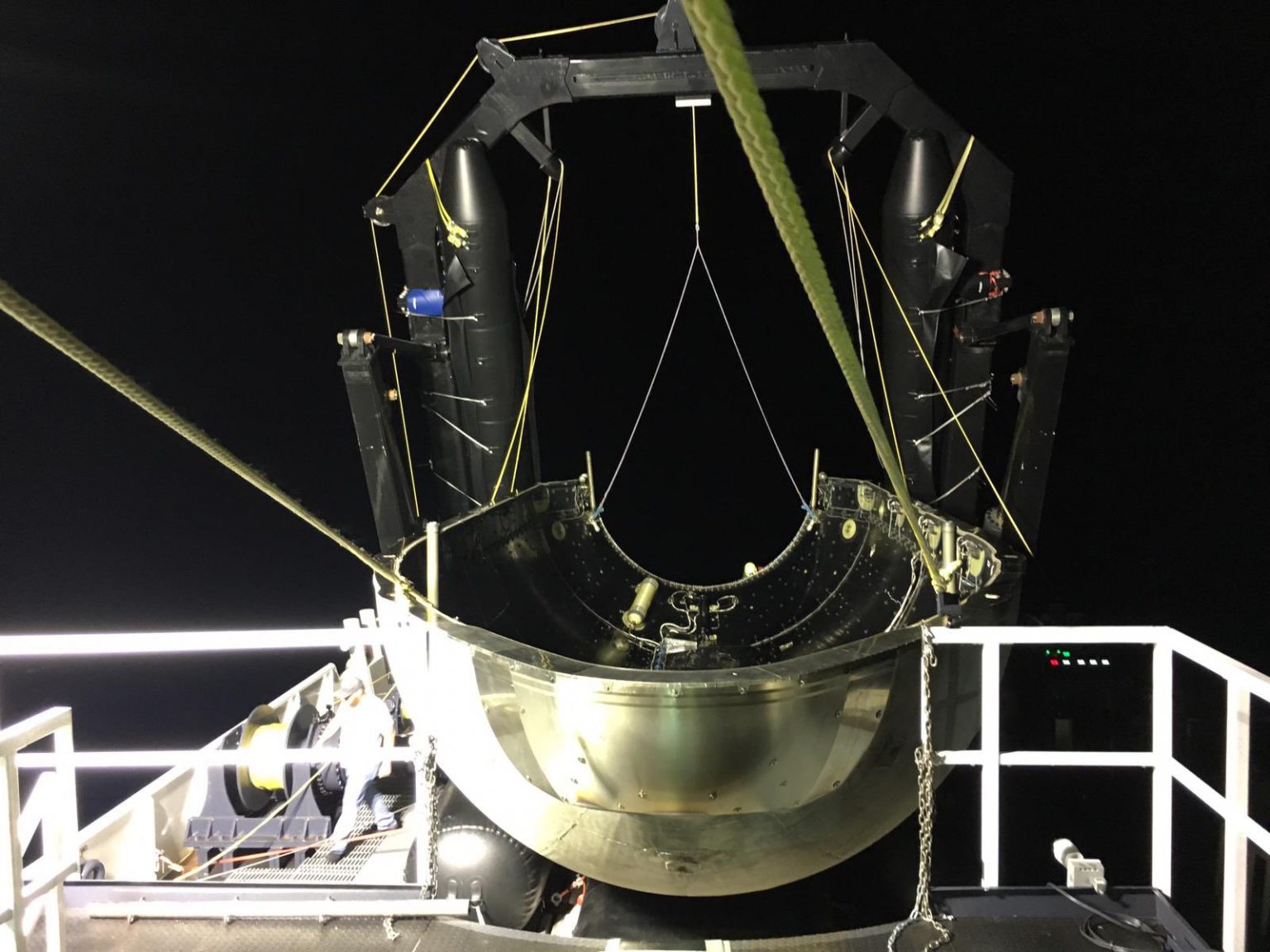 Shannon - SpaceX Dragon Recovery Ship | spaceOFFSHORE