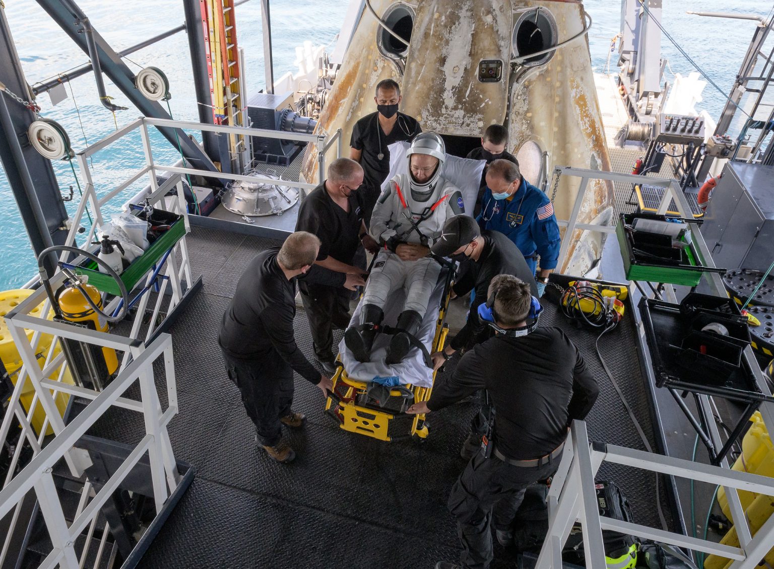 Shannon - SpaceX Dragon Recovery Ship | spaceOFFSHORE