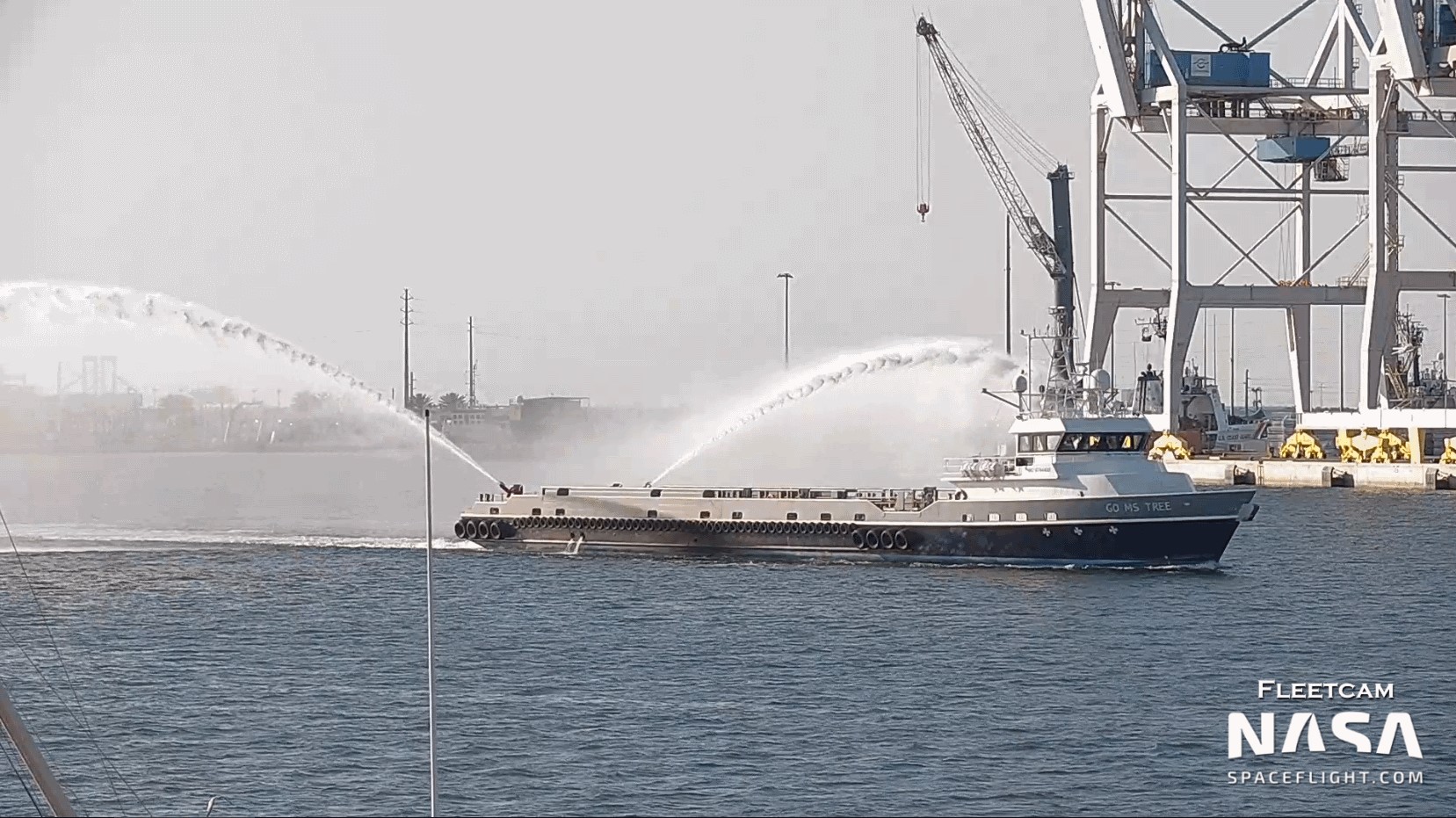Ms. Tree - SpaceX Recovery Ship | spaceOFFSHORE