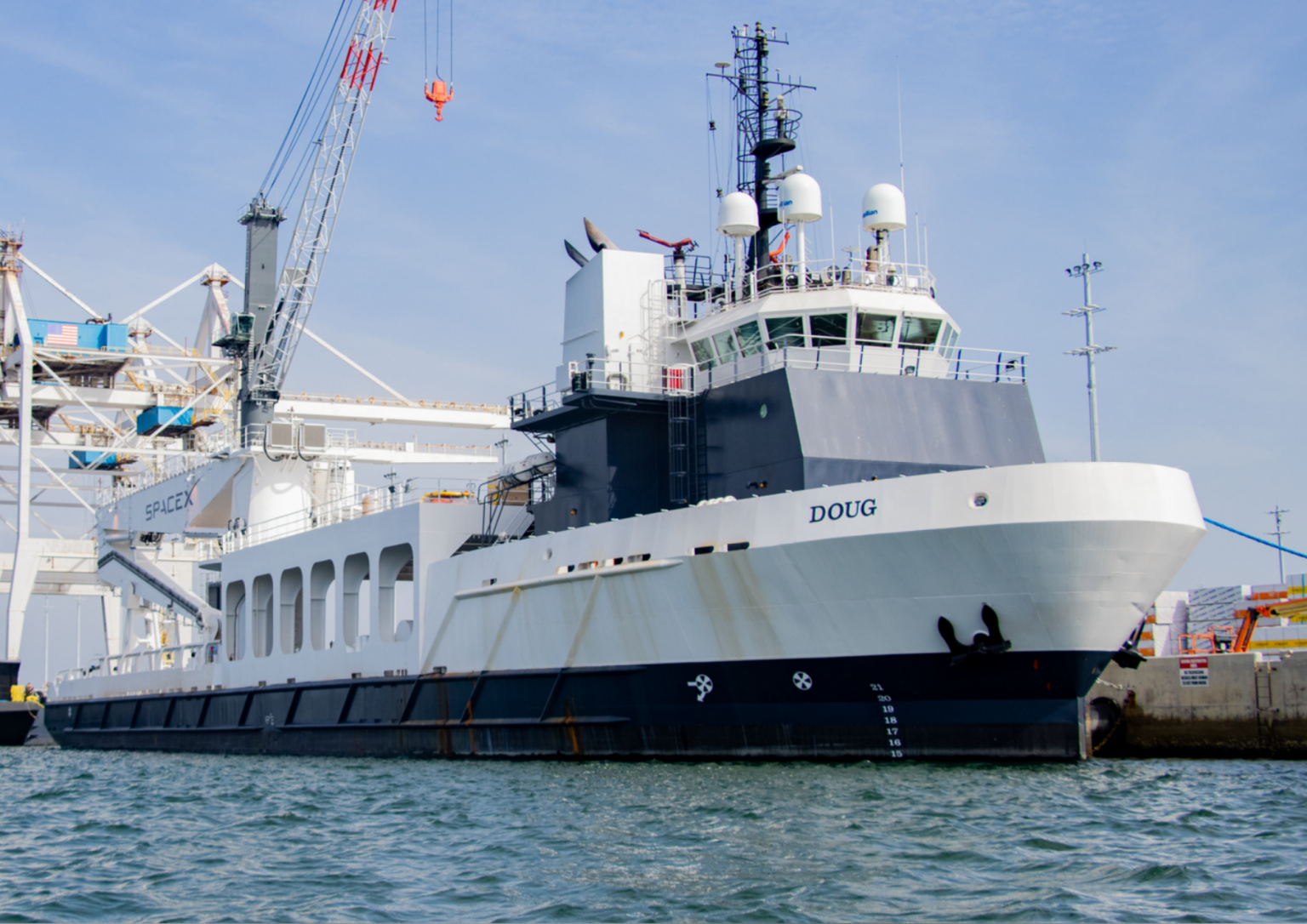 Bob - SpaceX Recovery Ship | spaceOFFSHORE