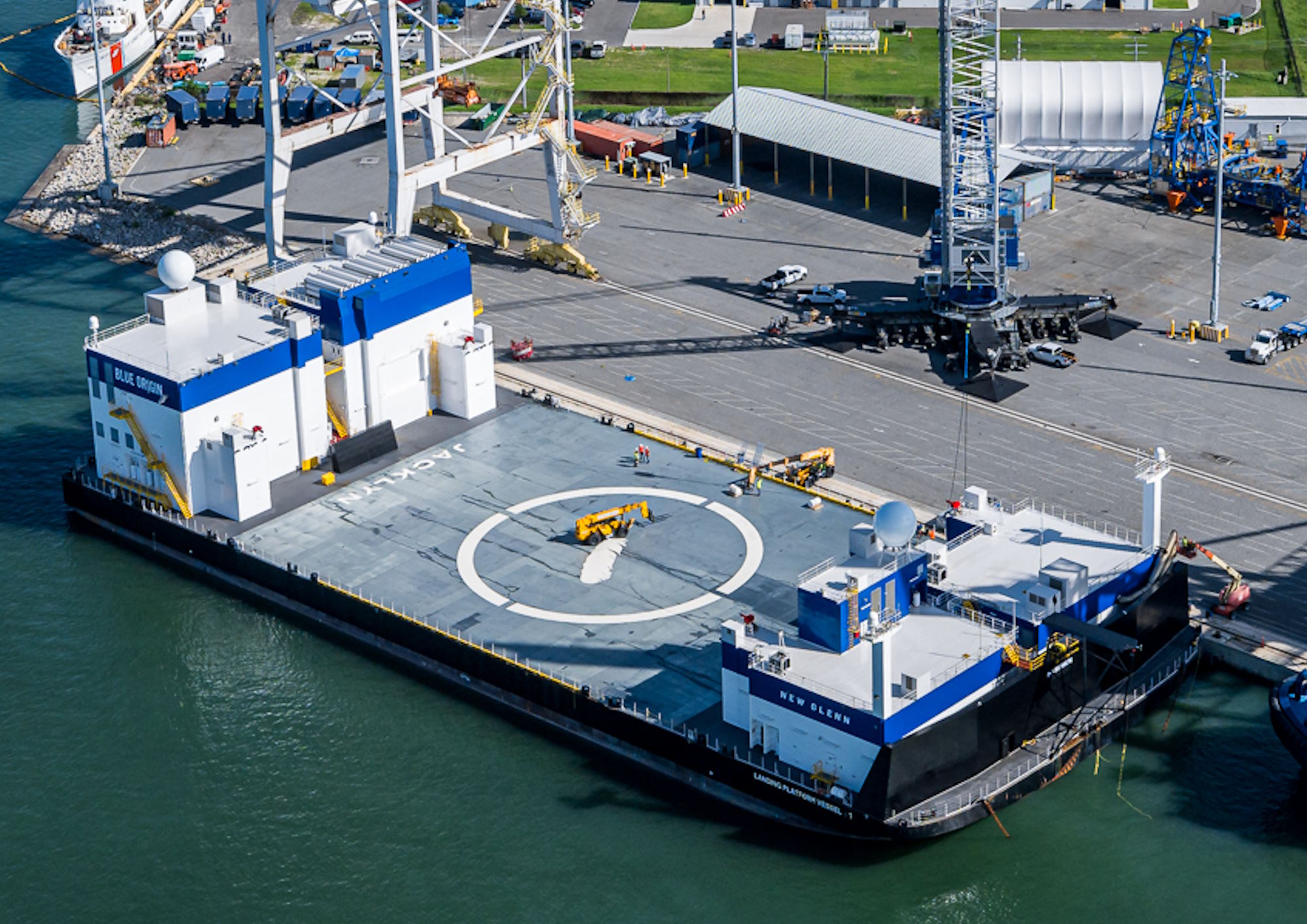 Blue Origin Recovery Vessel Fleet SpaceOFFSHORE Blue Origin Recovery Vessel Fleet SpaceOFFSHORE
